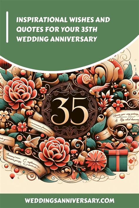 35 Inspirational Wishes And Quotes For Your 35th Wedding Anniversary