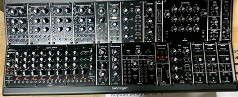 Behringer System 55 Modular Synthesizer Clones With Case With Reverb