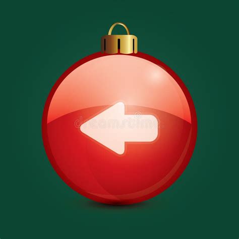 Arrow Left Button Vector Illustration Decorative Design Stock Vector Illustration Of Left