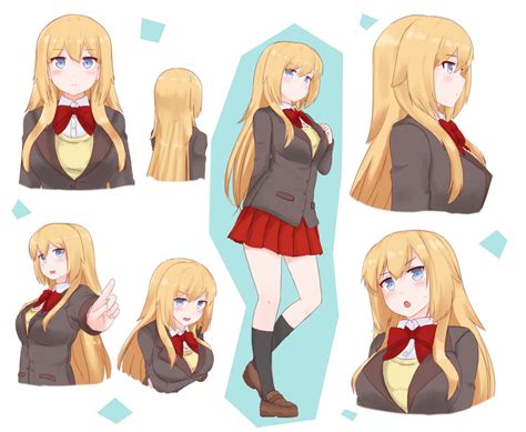 The Big Imageboard Tbib 1girl Black Legwear Blonde Hair Blue Eyes