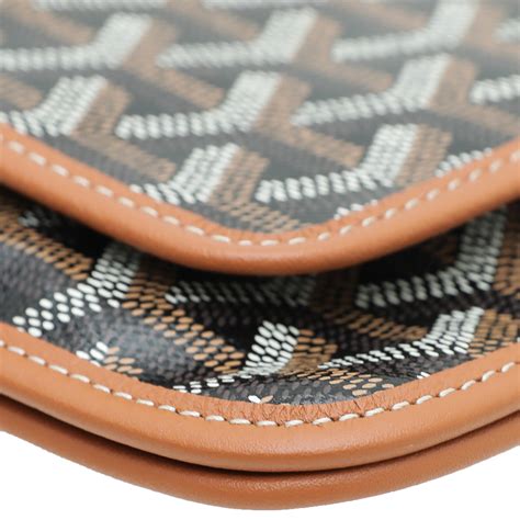 Goyard Brown Goyardine Plumet Wallet Clutch Bag The Closet
