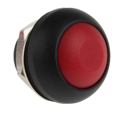 RS PRO RS PRO Miniature Push Button Switch On Off Panel Mount Mm Cutout SPST