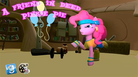 Workout Pinkie Pie By Beardeddoomguy