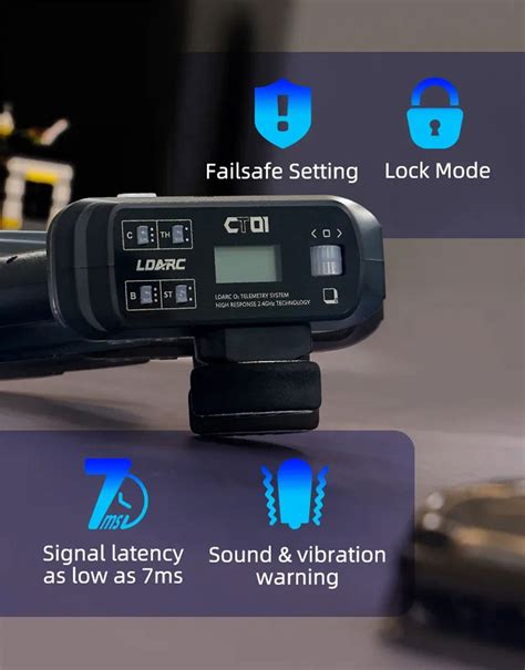 Ldarc Ct01 2 4g 8ch Radio Transmitter Remote Controller Lcd Display 40 Captainrc