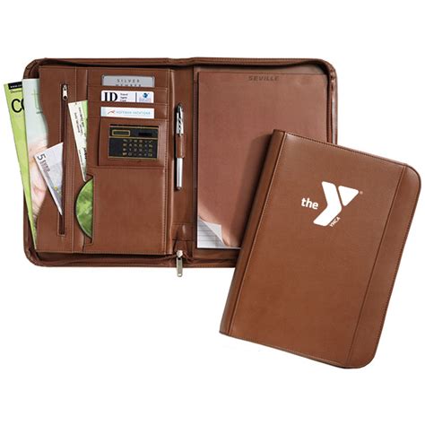 Deluxe Padfolio With Zipper