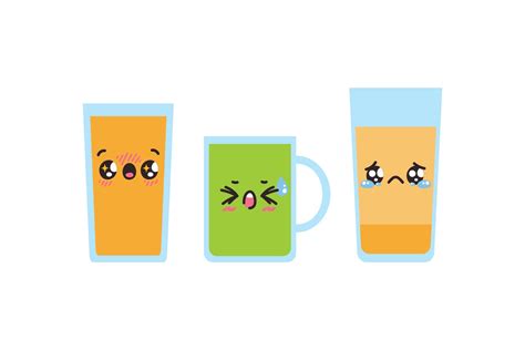 Glass Kawai Juice Graphic By Graphic Idea · Creative Fabrica