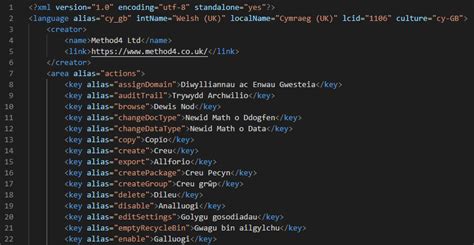 The Umbraco Back Office Is Now Available In Welsh Method4