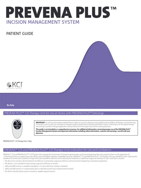 Prevena Plus 125 Manual Pdf