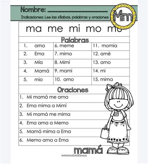 Palabras Y Oraciones Cuaderno De Repaso Imagenes Educativas