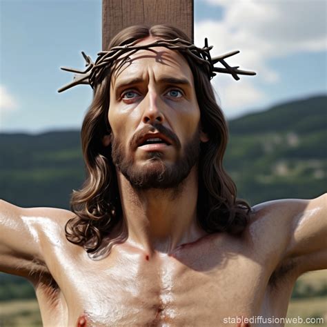 Inspiring Realistic Jesus On The Cross Images