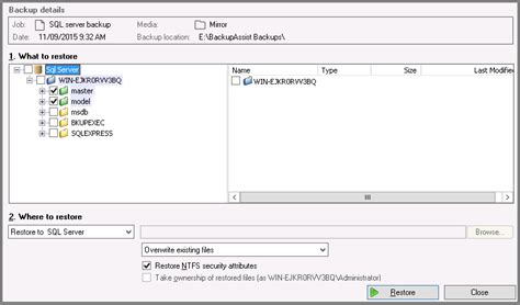 Backupassist Vss Application Backup And Restore