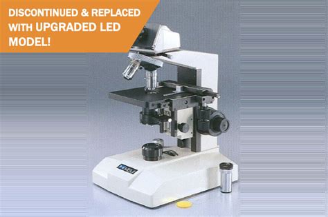 Ml6520 Halogen Binocular Asbestos Pcm Microscope Replaced By Mt6520