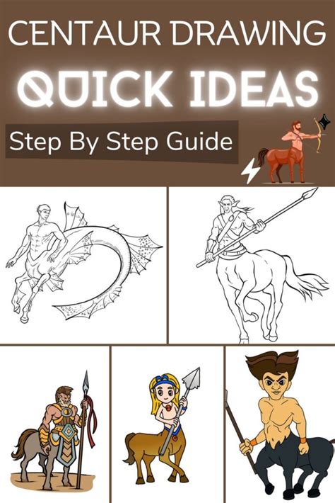 19 Centaur Drawing Ideas How To Draw Centaur Diyncrafty