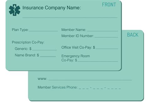 Insurance Card Template Free Web Every Business Owner Needs A Business