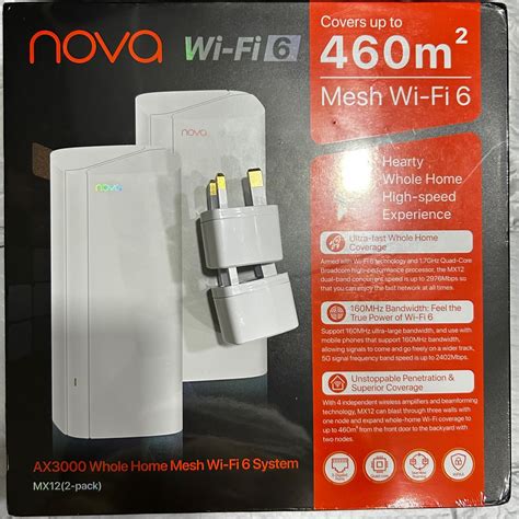 Tenda Ax Mesh Wifi Mx Computers Tech Parts Accessories Networking On Carousell
