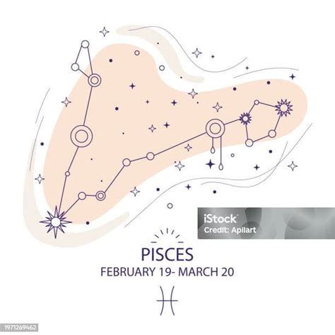 별자리 조디악 물고기 자리 벡터 물고기자리에 대한 스톡 벡터 아트 및 기타 이미지 물고기자리 벡터 별자리 Istock