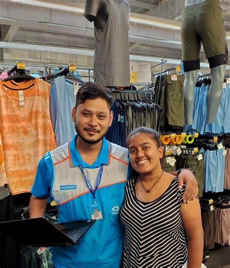 Siddharth Thapa Awsindia On Linkedin All Smiles With My Work Buddies 😄 Decathlon