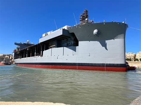 Uss Hershel “woody” Williams Esb 4 Completes First Major Maintenance Period In Europe U S