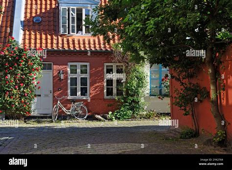 Mollestien Lane Picturesque Cobbled Street Right In The Centre Of