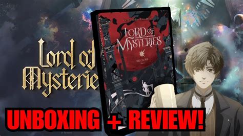 The Lord Of Mysteries English Physical Copy Is Finally Here Youtube