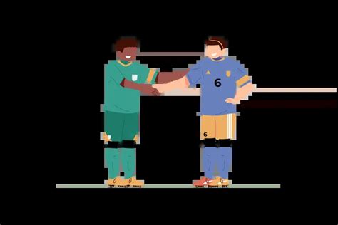 Best Football Player Handshakes Illustration Download In Png And Vector