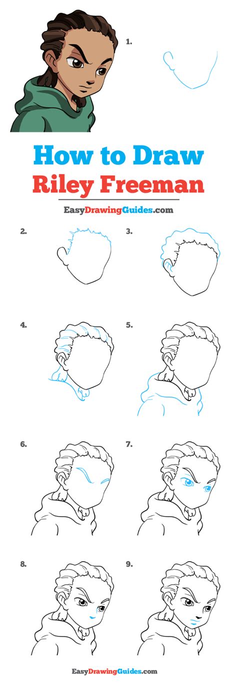 How To Draw Riley Freeman Drawing Tips Guide