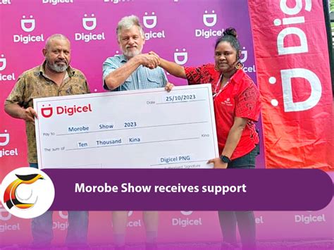 Digicel Png Supports Morobe Show Post Courier
