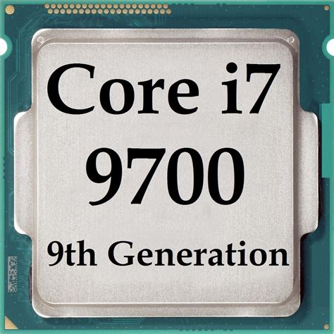 Buy Core I7 9700 9th Generation Lga 1151 Tdp 65w No Box No