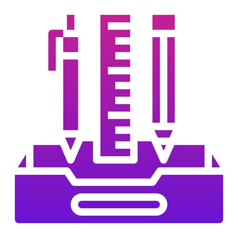School Materials Generic Flat Gradient Icon