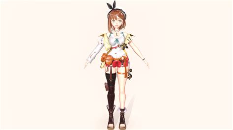 Atelier Ryza 2 Ryza 3d Model By Hip184184 3e376d4 Sketchfab