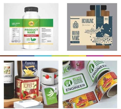 Custom Shape Packaging Labels Phoenixprint