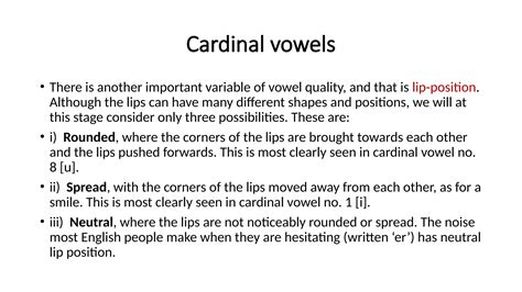 Vowels And Diphthongs With English Soundspptx