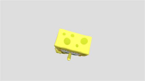 Spongebob Swimming Download Free 3d Model By Renato Solar Gomez