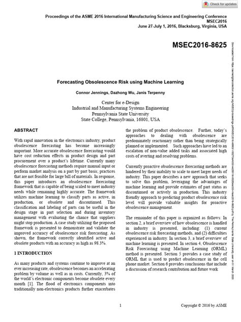 Industrial And Manufacturing Systems Engineering Pdf Machine Learning Support Vector Machine