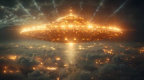 Download Ai Generated Ufo Alien Royalty Free Stock Illustration
