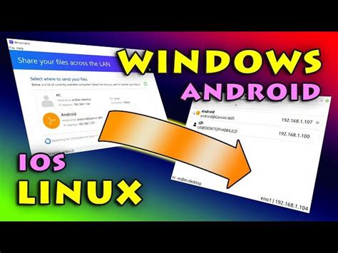 Free Video Warpinator Easy Network File Transfer Between Windows