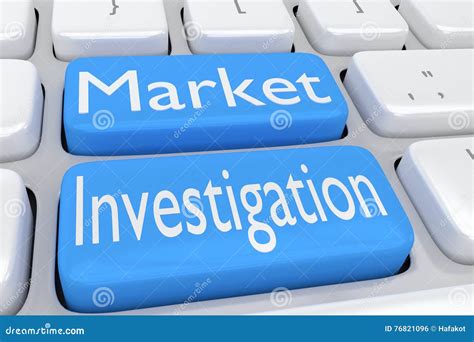 Market Investigation Concept Stock Illustration Illustration Of