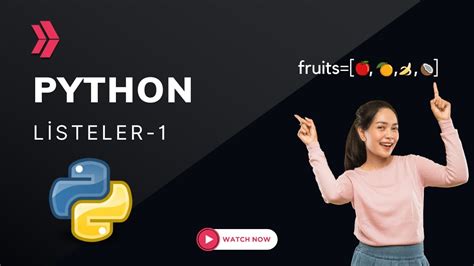 Python Dersleri 15 Listeler 1 Youtube