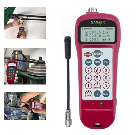 Digital Sonic Belt Tension Meter Sonic Tension Meter Sonic Belt Meter