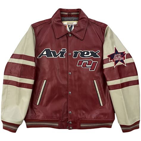 Vintage Avirex Leather Varsity Jacket The Holy Grail