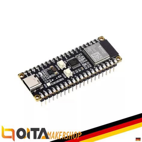 Waveshare Esp32 C6 Pico Entwicklungsboard Wifi 6 Bt 5 Risc V Pre Soldered Eur 20 59