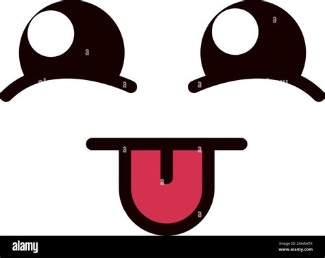 Eye Pop Out Tongue Cartoon