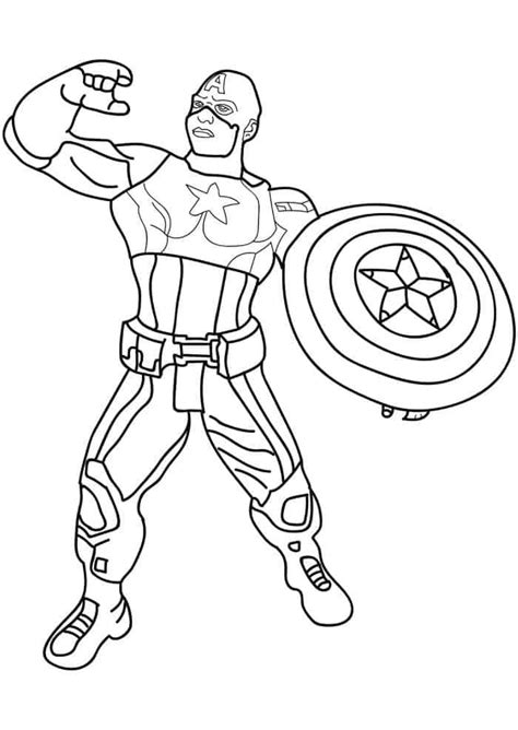 Captain America The Winter Soldier Coloring Pages Coloriage Dessin