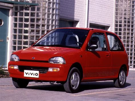 Технические характеристики Subaru Vivio