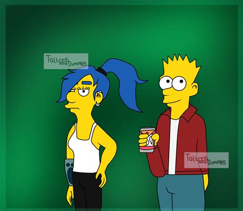 Bart And Annika Couple Costume As Fry And Leela By Tattoosanddimples On