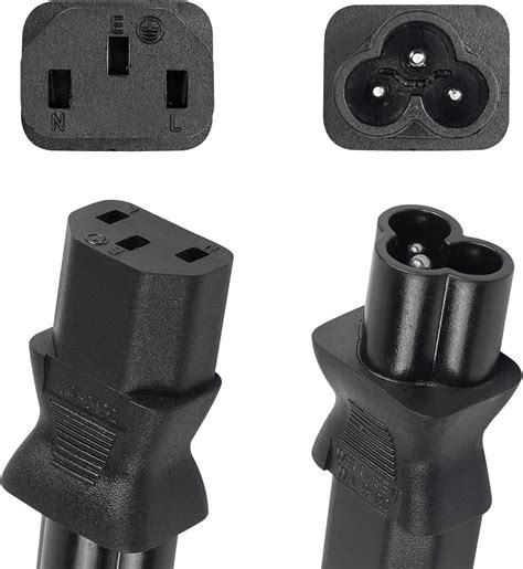 Wholesale Price Iec 320 C6 Male To C13 Female Ac Extension Connector Adapter