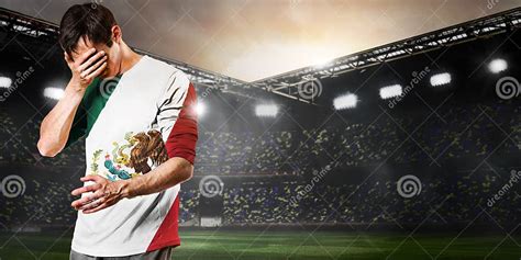 Sad Mexico Player Stock Image Image Of Mexico Head 119329527