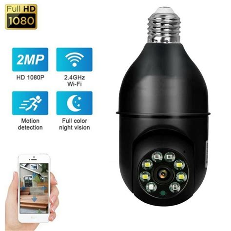 Yi Iot 5g Dual Band 5mp Full Color Night Vision E27 Bulb 49 Off