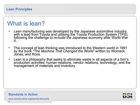 Lean Principles PPT