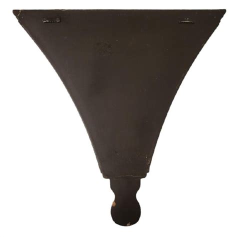 Vintage Maitland Smith Style Burgundy Deep Gold Hand Painted Wall